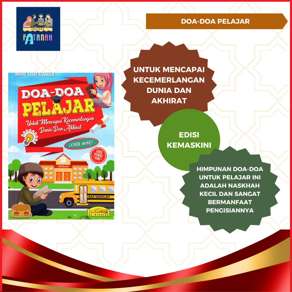 Doa-Doa Pelajar/Mohd Fikri Yaaseen | Shopee Malaysia