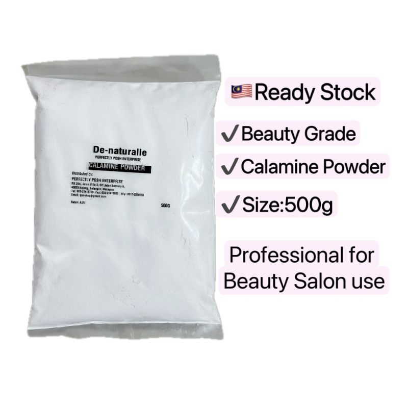Beauty Grade Calamine Powder 500g Clay Packs | Shopee Malaysia