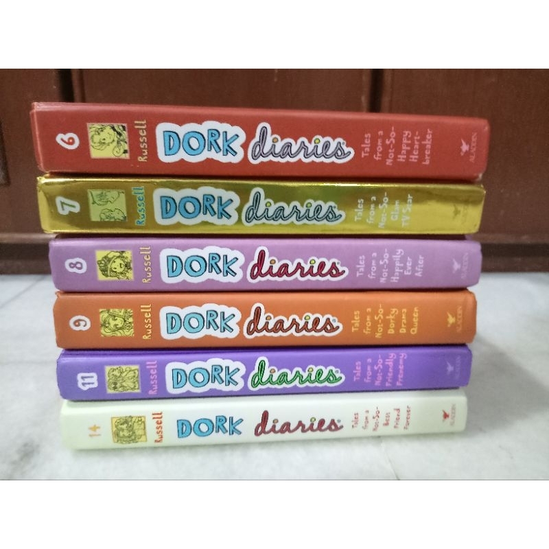 Dork Diaries Series (6 READY STOCK)ORIGINAL hardcover | Shopee Malaysia