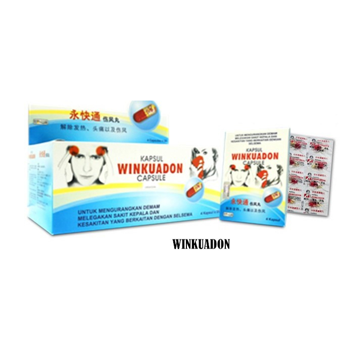WINKUADON CAPSULE PARACETAMOL 250MG | Shopee Malaysia