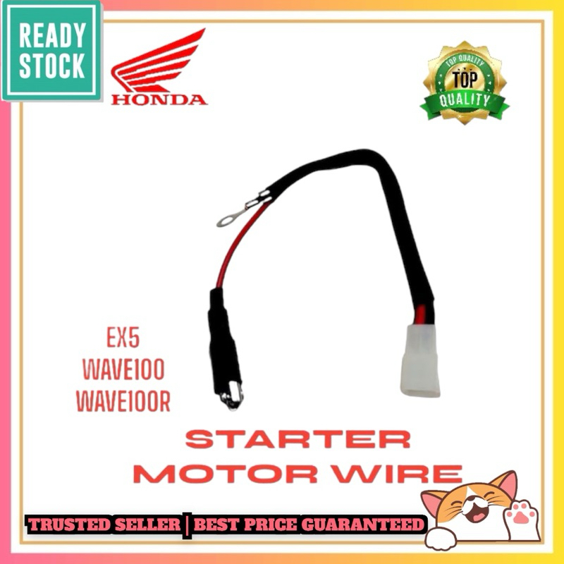 STARTER MOTOR WIRE EX5 EX5 DREAM WAVE100 WAVE100R | Shopee Malaysia