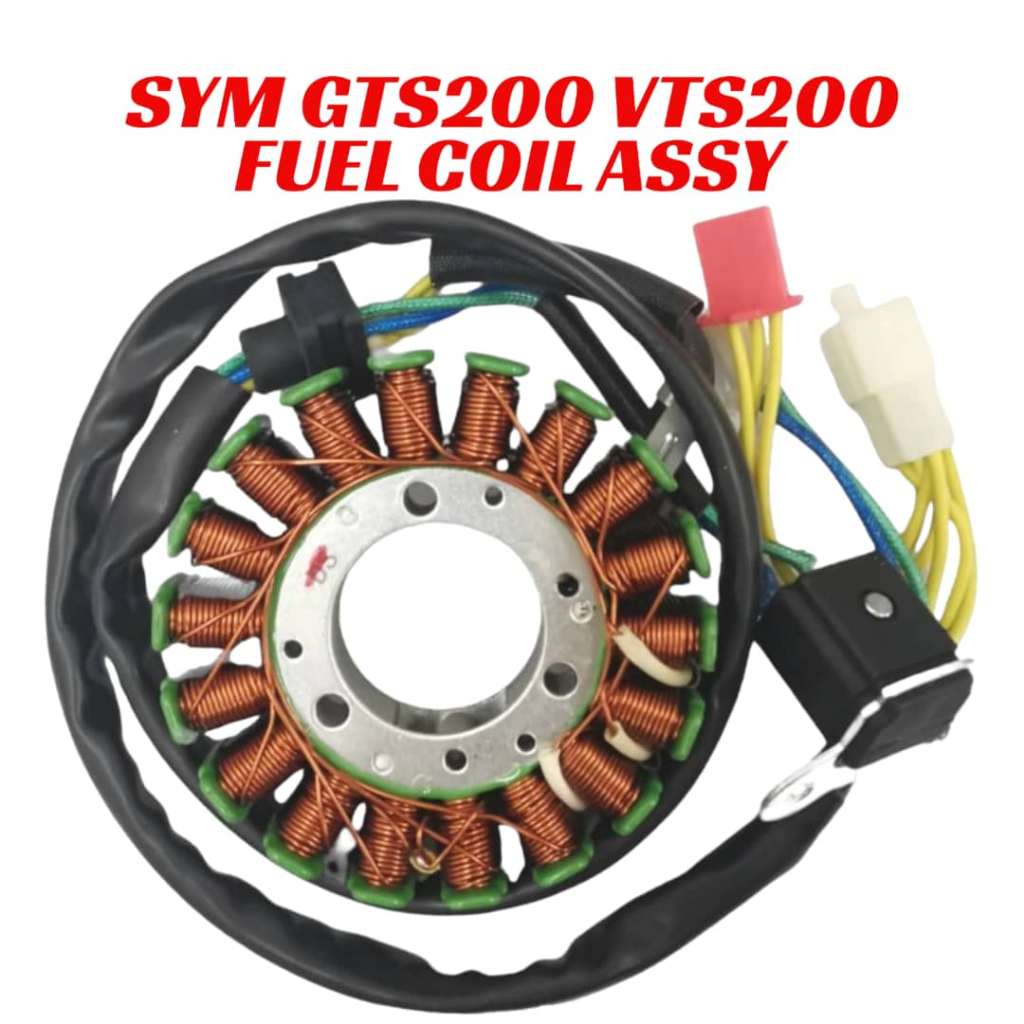 Sym GTS200 GTS 200 VTS200 VTS 200 Fuel Coil Assy Startor Coil Assy ...