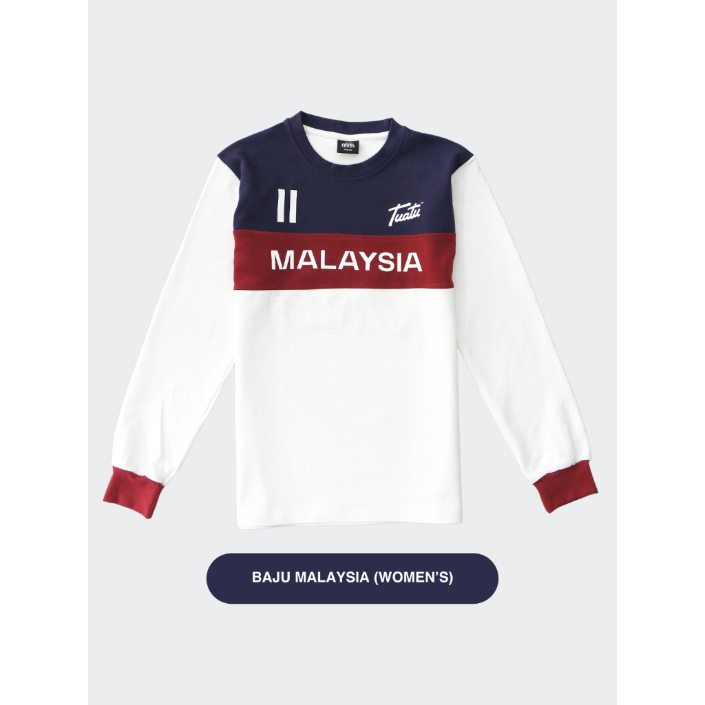 TUATU BAJU MALAYSIA LADIES LONG SLEEVE INTERLOCK COTTON SEDAP PAKAI ...