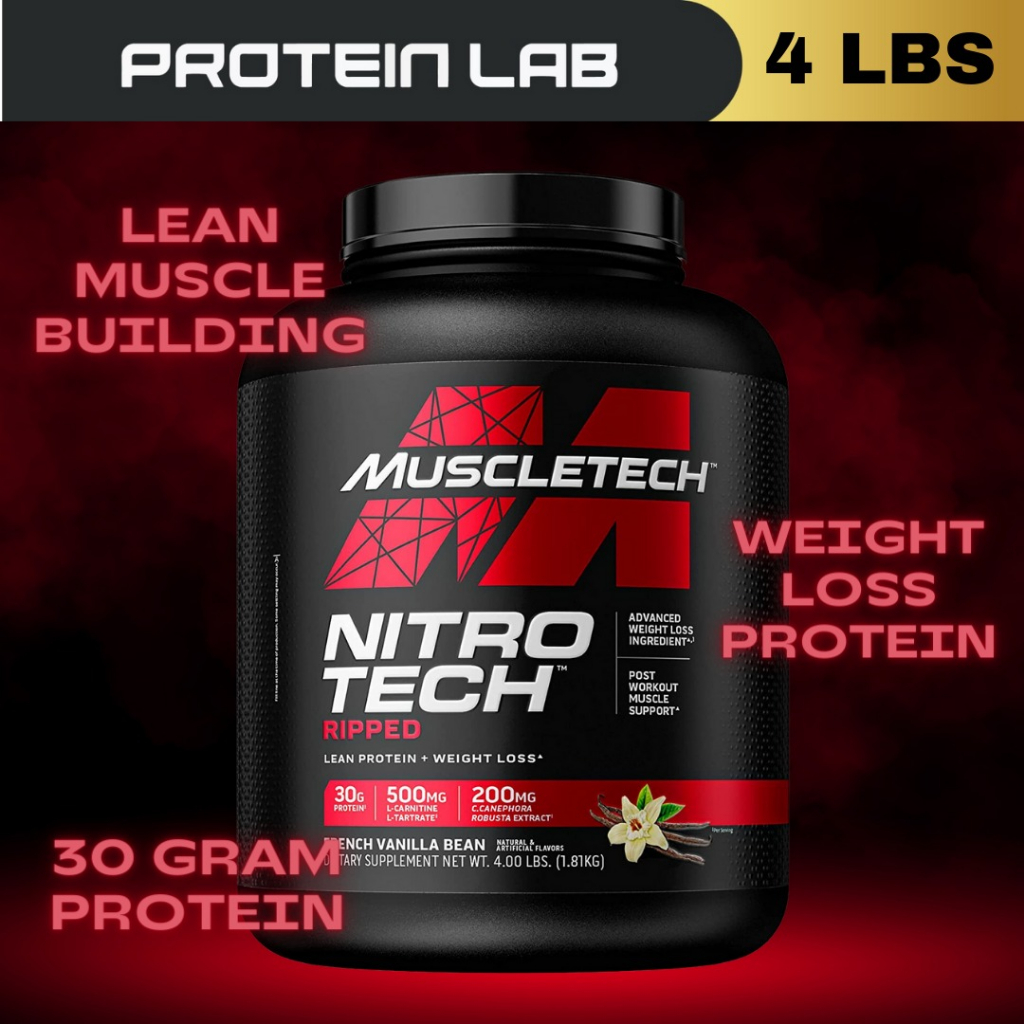 MUSCLETECH NITROTECH RIPPED (4LBS)!! | Shopee Malaysia