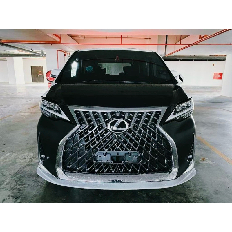 Lexus LM350 Aimgain bodykit body kit front side rear skirt lip diffuser ...