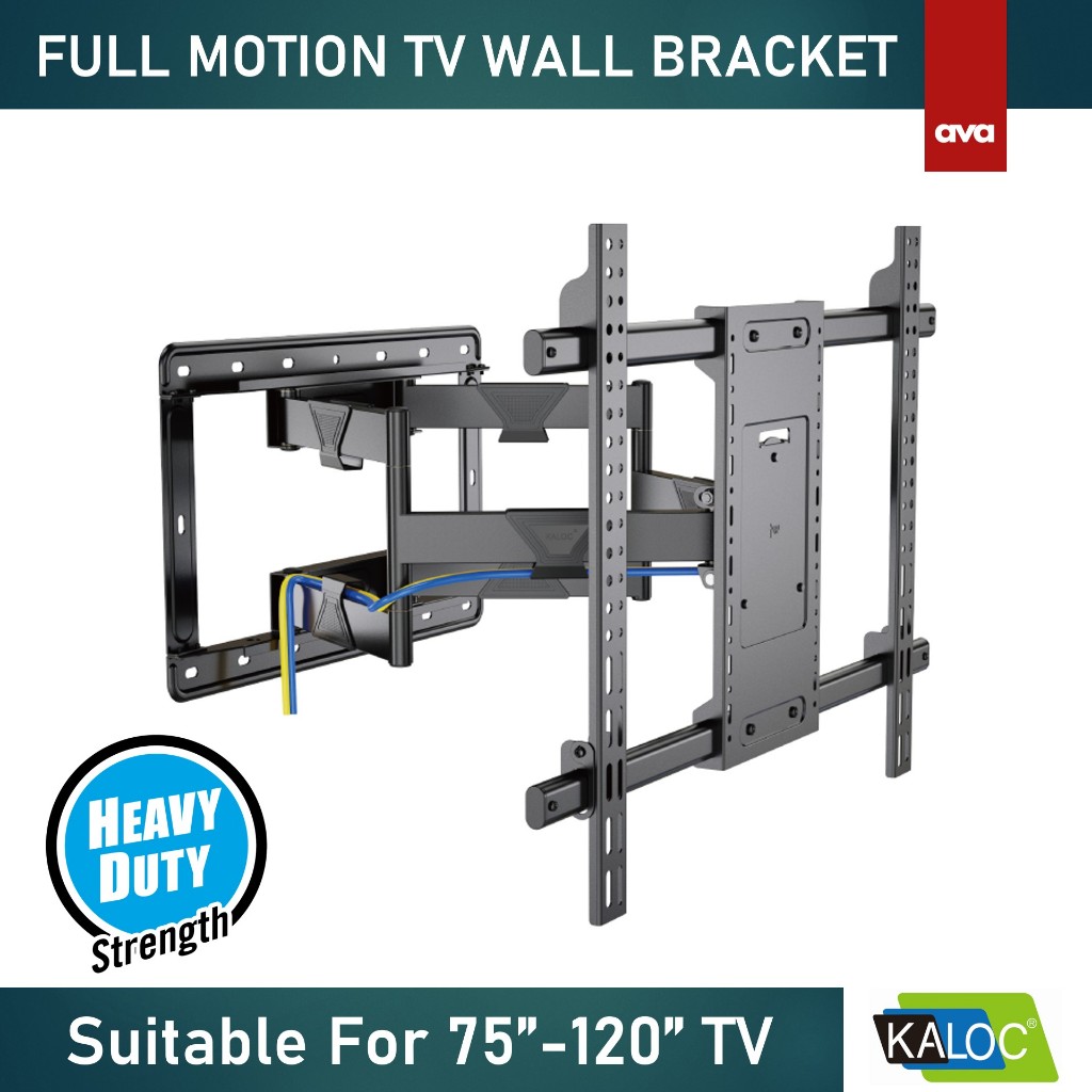 **Heavy Duty** Kaloc 75"-120" KLC-H10 Universal Full Motion Double Arm ...