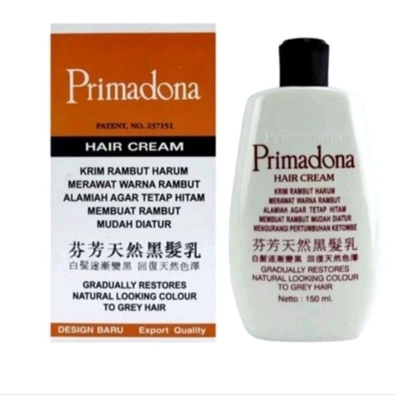 Primadona Tata Rambut Hair Cream 150ml | Shopee Malaysia
