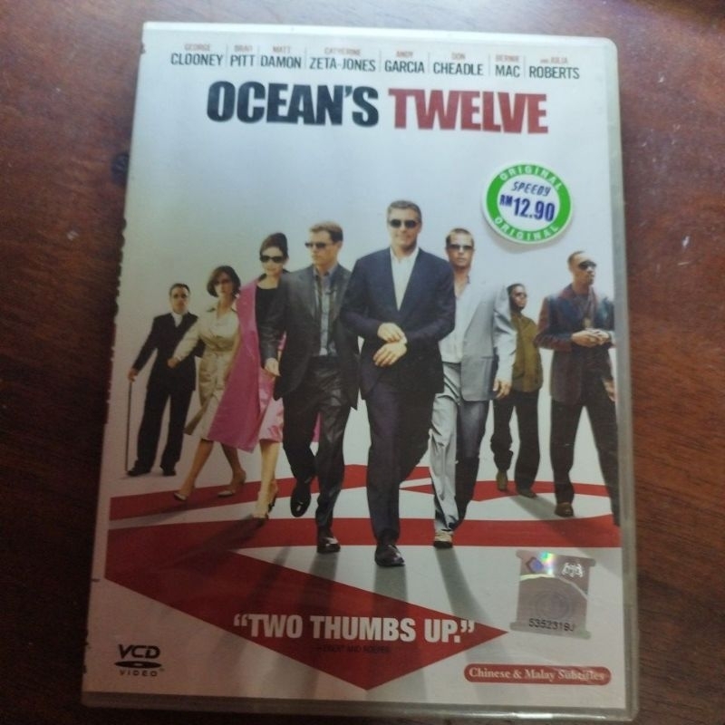 Ocean Twelve Film VCD CD | Shopee Malaysia