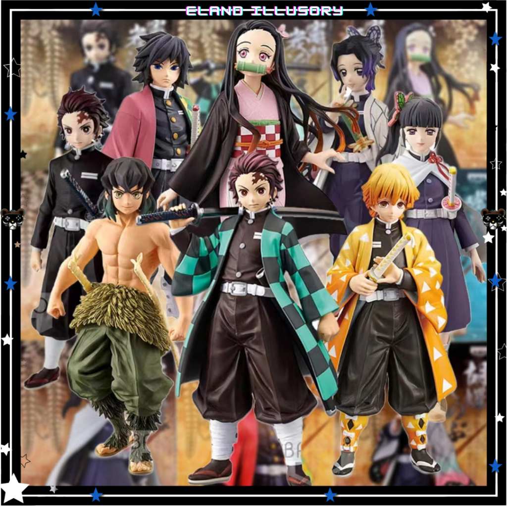 Anime Figures Kimetsu No Yaiba Demon Slayer Must-Have Collectible PVC ...