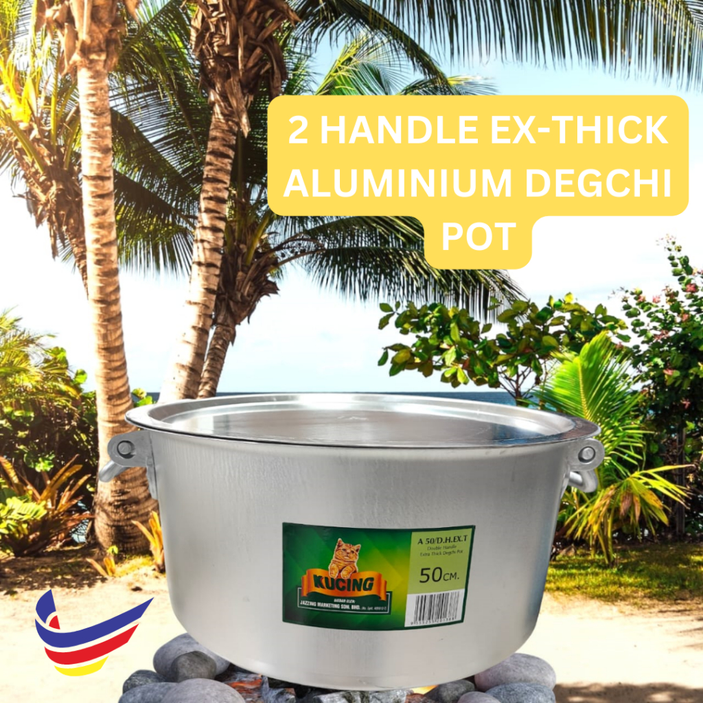 Periuk Kenduri 2Pemegang Tebal 42/44/46/48/50cm EXThick Degchi Pot/2 ...