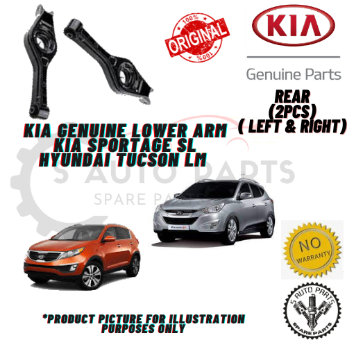 KIA SPORTAGE SL / HYUNDAI TUCSON LM (REAR LEFT + RIGHT ) LOWER ARM ...