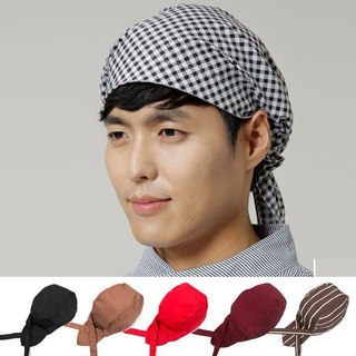 Chef Hat Korean Restaurant Waiter Unisex Work Cap Pirate Hat Turban Cap ...