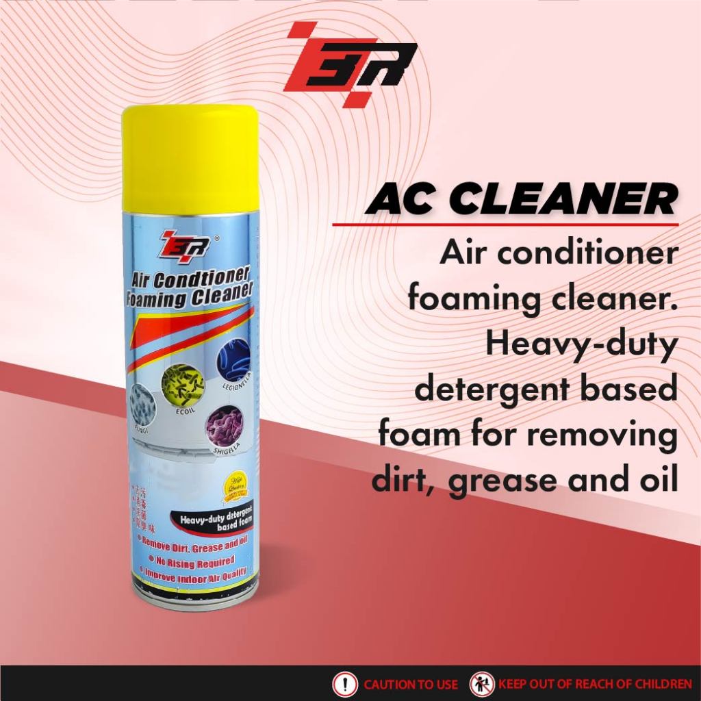 3R Air Conditioner Foaming Cleaner Spray - Cleaning Dust (350g ...