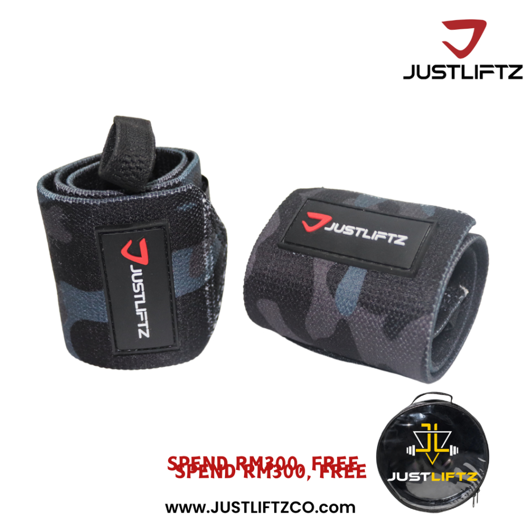 JUSTLIFTZ LIMITED EDITION CAMO WRIST WRAPS | LIFTING STRAPS FIGURE 8 ...