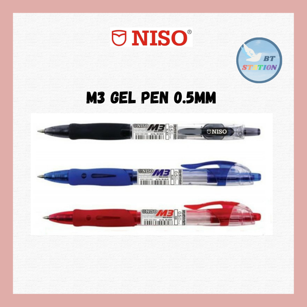Niso Gel Pen M3 0.5mm (1PC) | Shopee Malaysia