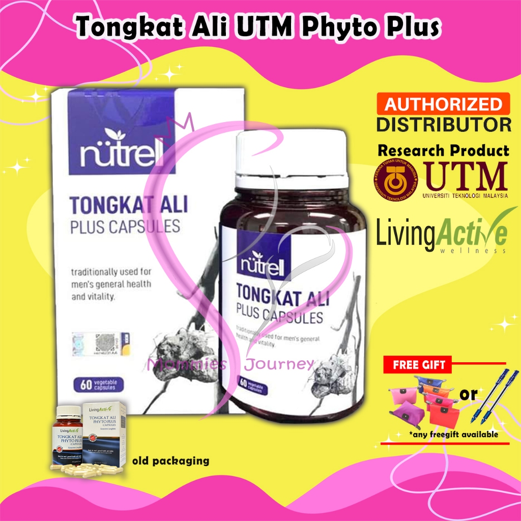 Tongkat Ali Phytoplus Living Active ETA UTM Kapsul Tongkat Ali Extract Capsule Nutrell Phyto ...
