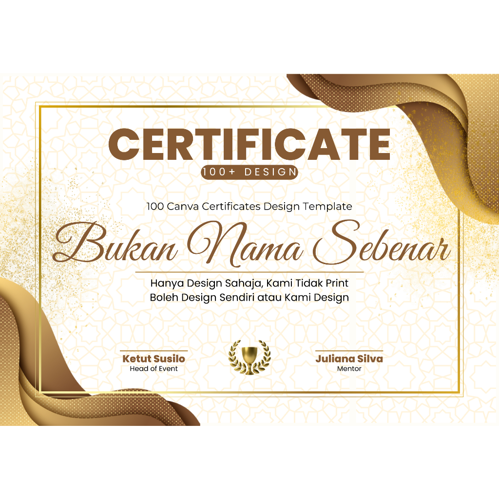 100+ Certificates Design Template | Template Design Sijil Penghargaan ...
