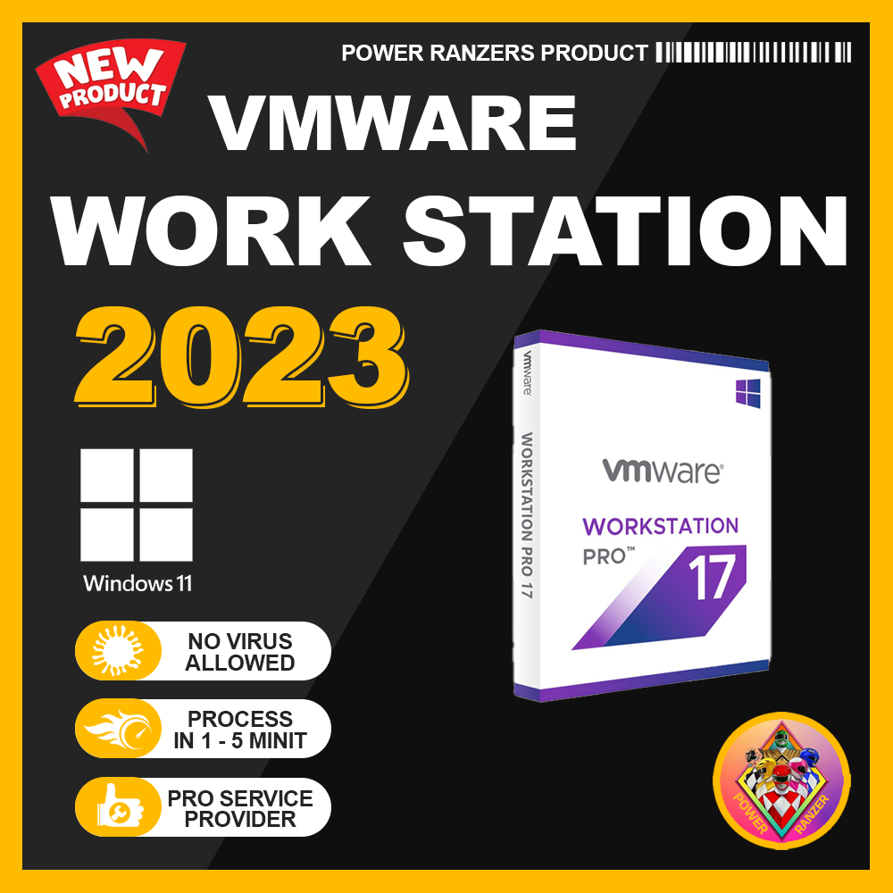 VMWARE WORKSTATION PRO 2023 💻 EASY INSTALL 💻 LIFETIME PREMIUM 💻 | Shopee Malaysia