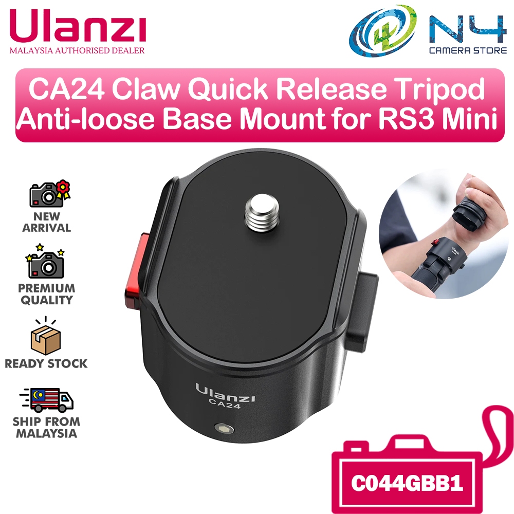 Ulanzi CA24 Claw Quick Release Tripod Anti-loose Base Mount for DJI RS3 ...