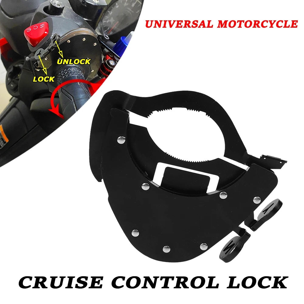 Universal Motorcycle Cruise Control Throttle Lock Save Effort Assist ...