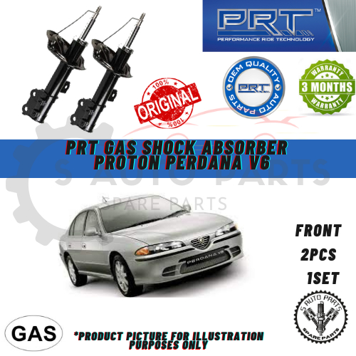 PROTON PERDANA V6 (FRONT) 100% ORIGINAL BRAND PRT SHOCK ABSORBER STRUT ...