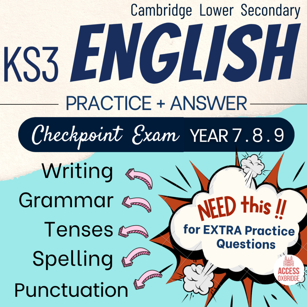 K13 Lower Secondary English Grammar Punctuation Spelling Writing ...