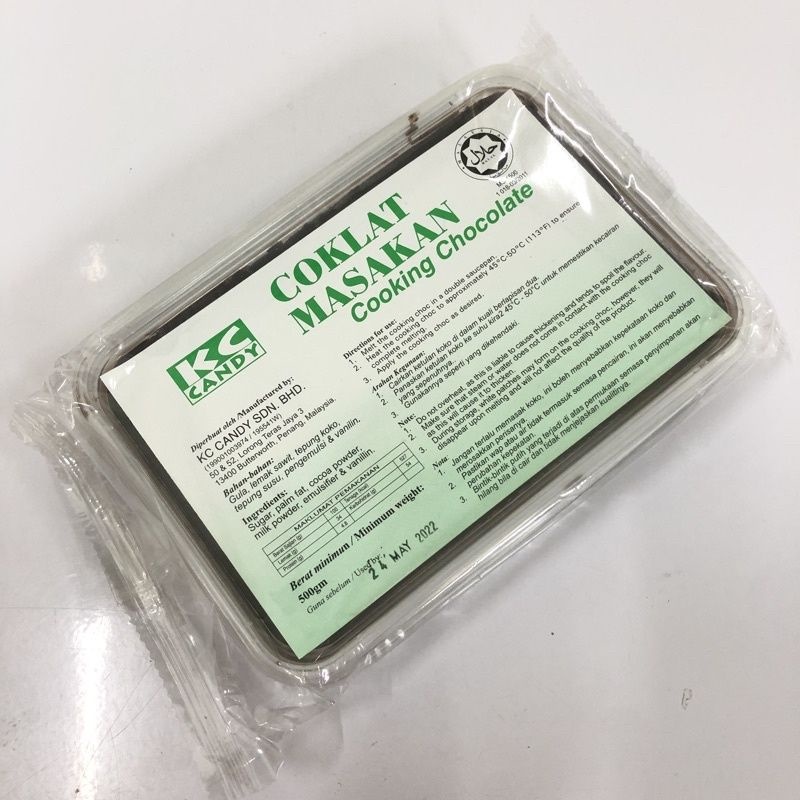 KC CANDY COKLAT MASAKAN COOKING CHOCOLATE MELTING 500g | Shopee Malaysia