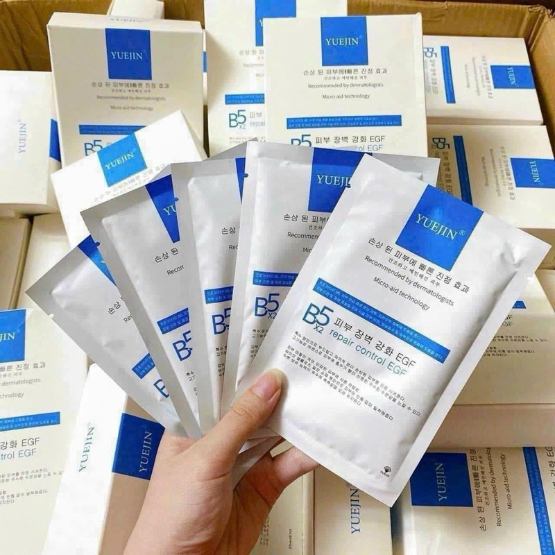 Yuejin B5 Repair Control EGF Moisturizing Mask 1box (10pcs) | Shopee Malaysia