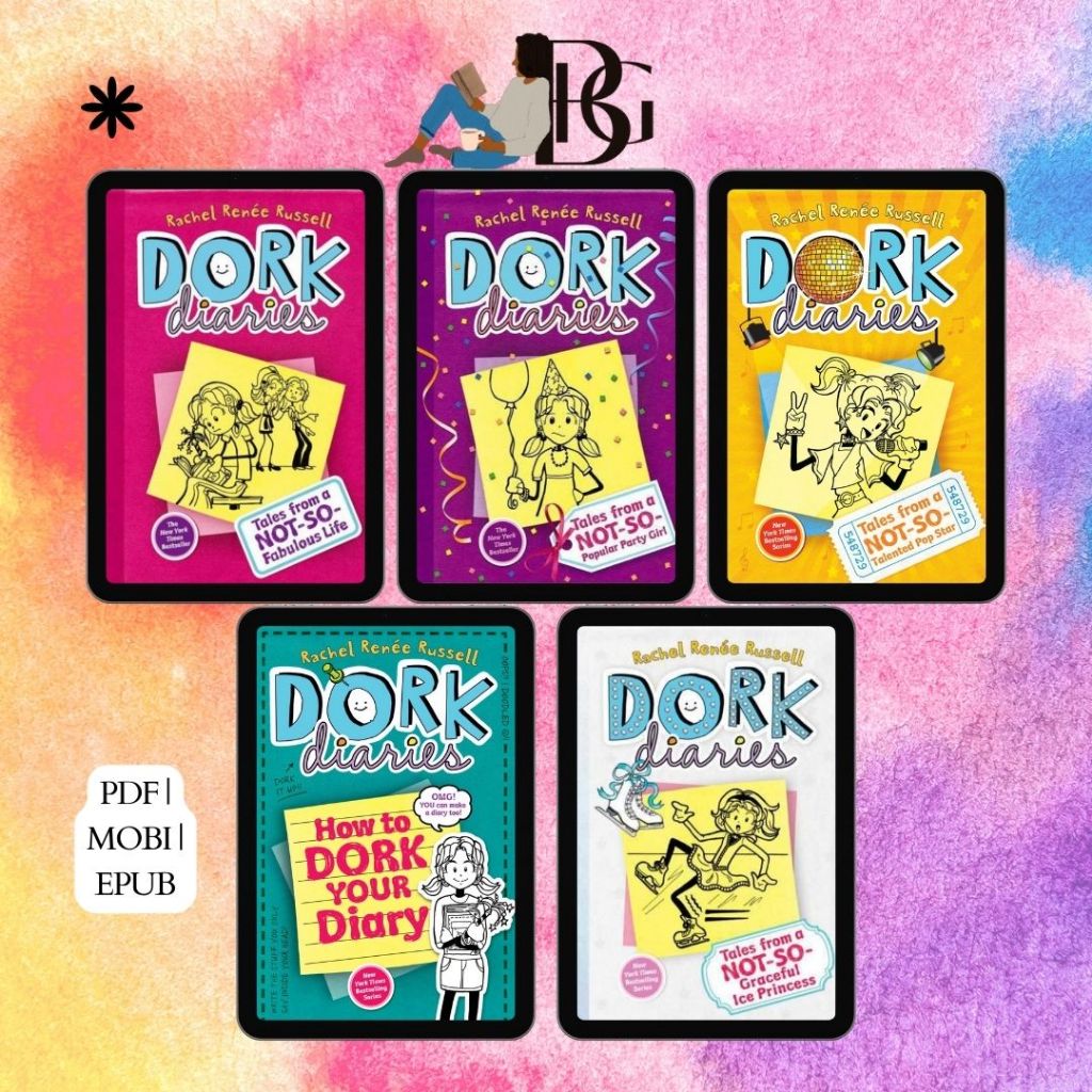 Dork Diaries Series (1- 4) | Middle Grade Childrens Realistic | Shopee ...
