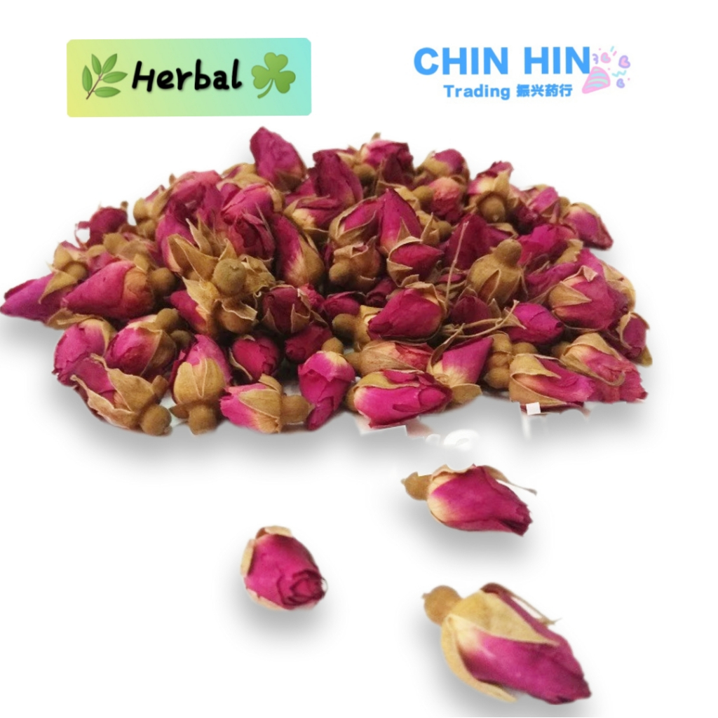 [HERBS] Bunga Ros Kering Ungu 紫色玫瑰花 Purple Dried Rose Buds (50g-100g ...