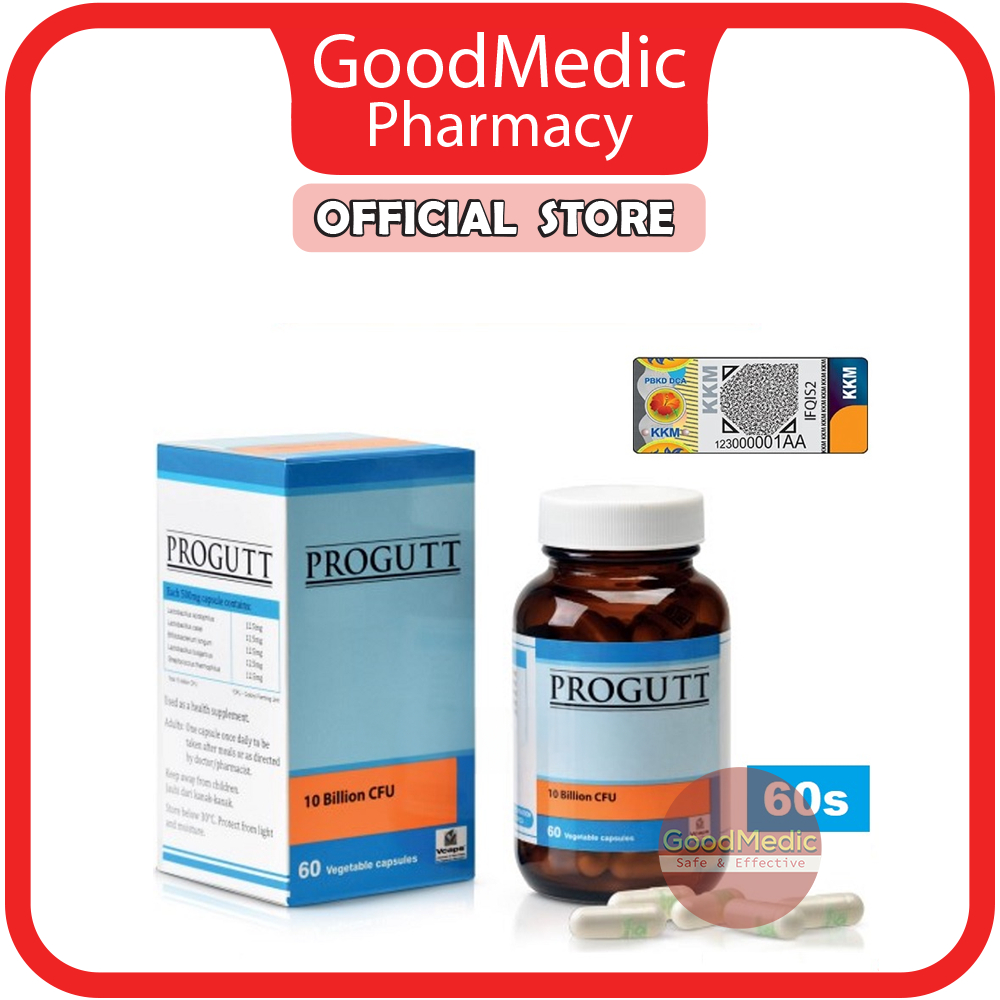 Progutt Probiotics 10 Billion CFU 60's /30s | Shopee Malaysia