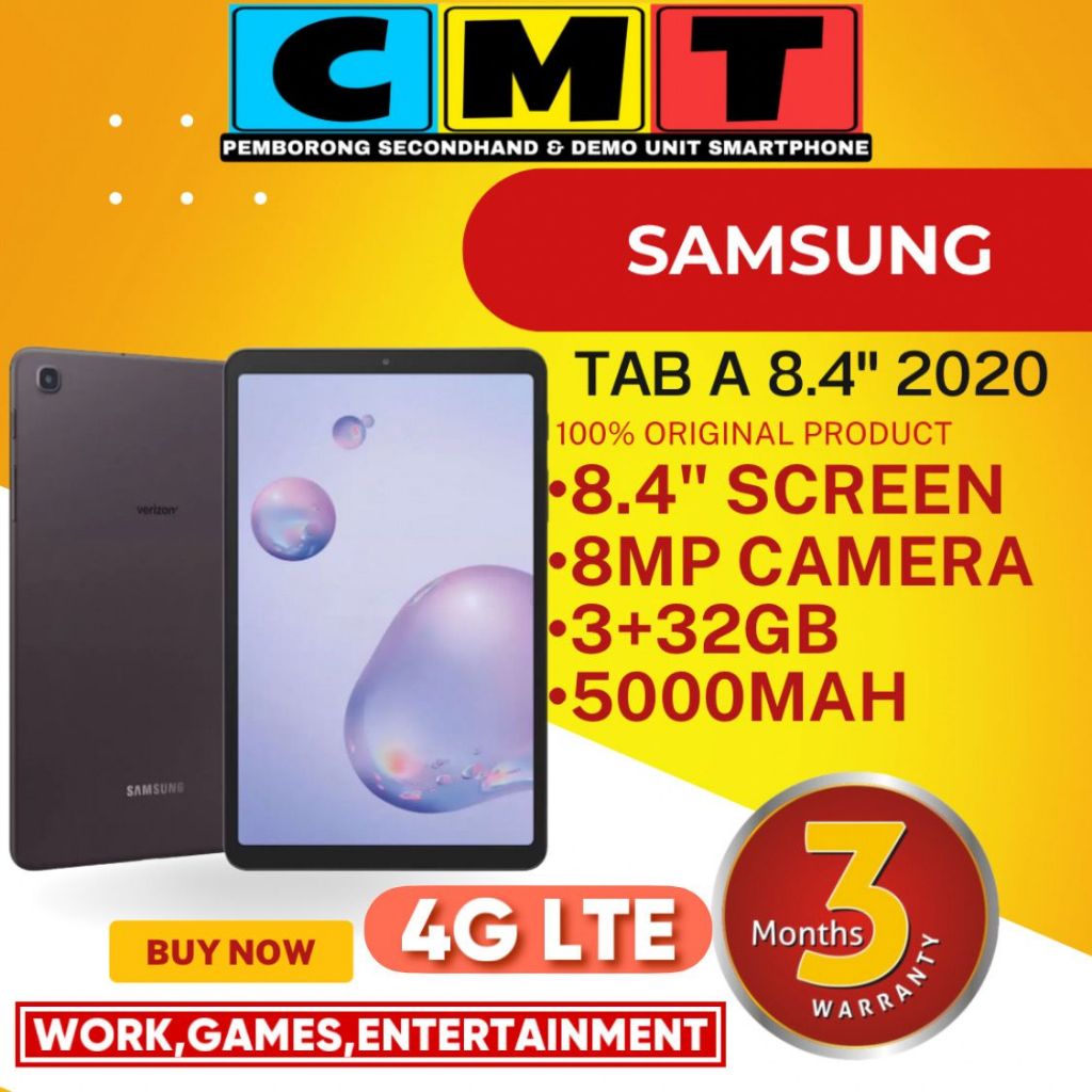 [READY STOCK] SAMSUNG GALAXY TAB A 8.4, TAB A 8.0, TAB E, ANDROID 11 ...