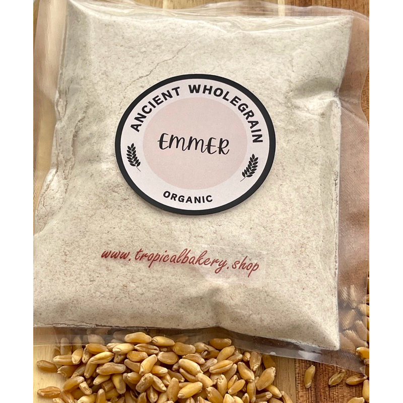Organic Wholegrain Emmer Flour | Freshly Milled Ancient Grain. 100 g ...