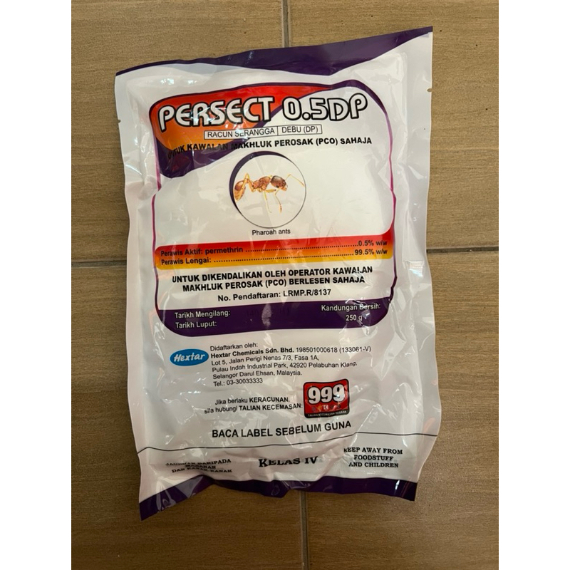 🔥🔥BIG SALES🔥🔥 [100% Original] [250G] Persect 0.5DP Hextar Permethrin ...