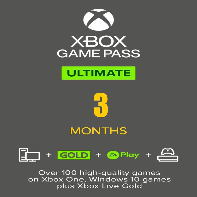 Xbox Game Pass Ultimate EA Play+Cloud Gaming | Shopee Malaysia