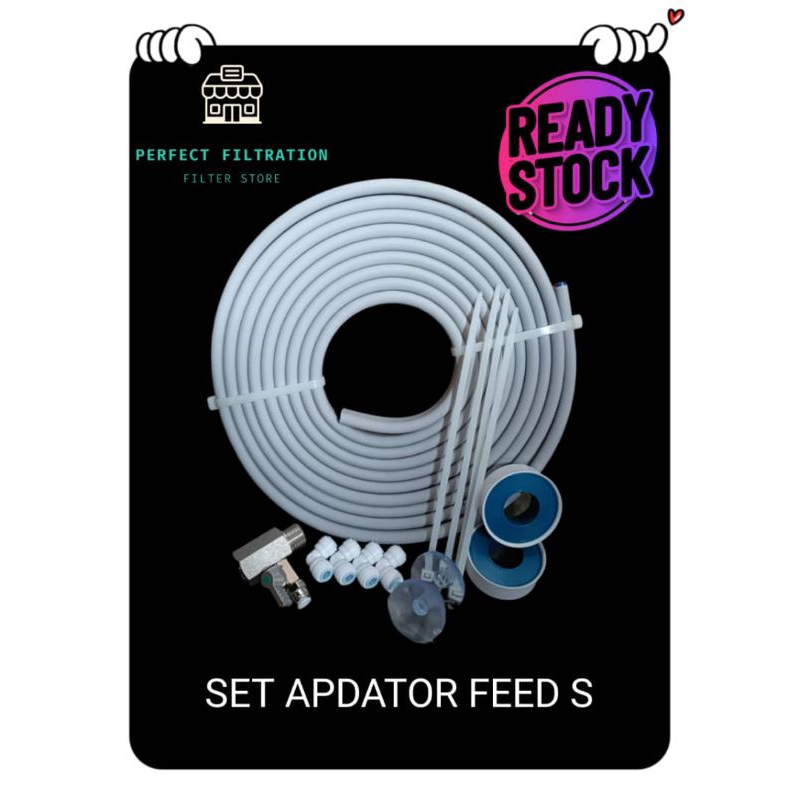 WATER TUBBING 5 METER 1/4" (1 SET) Coway Elken LG Cuckoo SKMagic Water ...