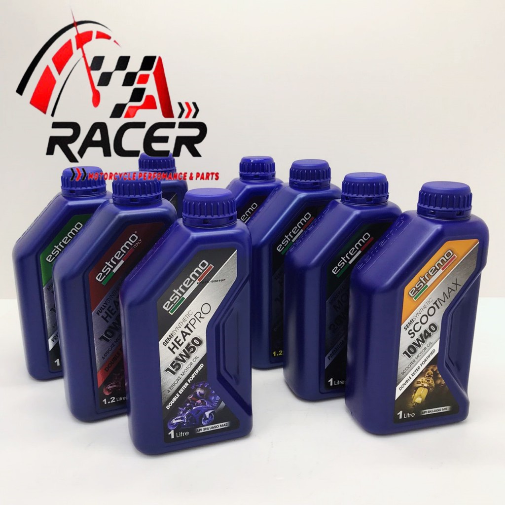 ESTREMO Italy Engine Oil 4T/2T Fully Synthetic,Semi Synthetic,Mineral ...