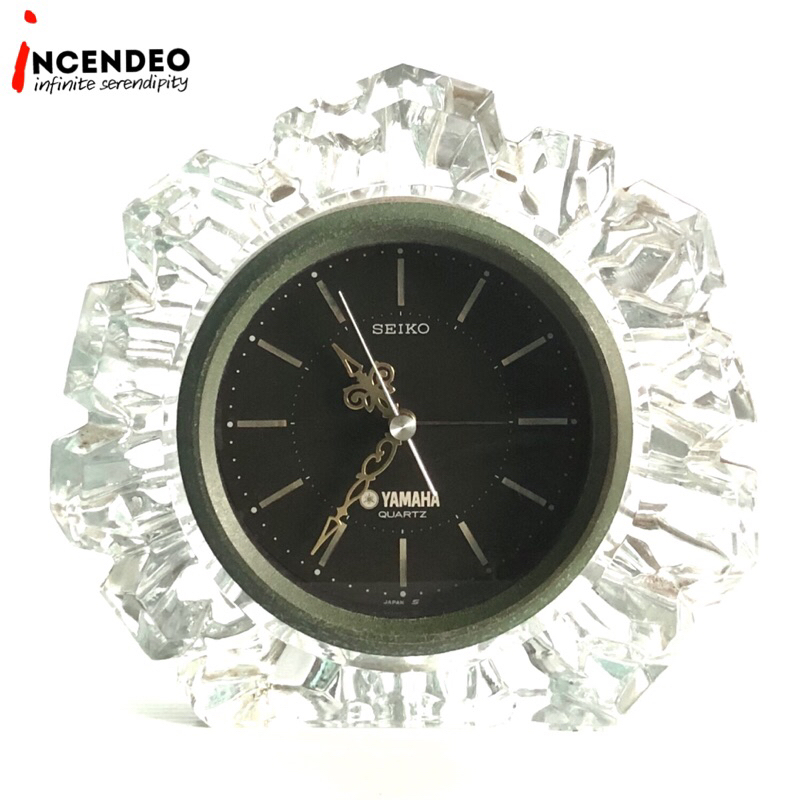 Vintage Seiko Yamaha Crystal Desktop Quartz Alarm Clock | Shopee Malaysia