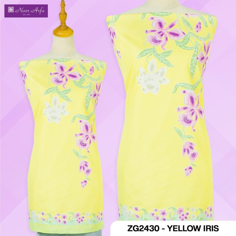 2 Meter x Bidang 45 Kain Batik Noor Arfa Kain Batik Sarung Terengganu ...