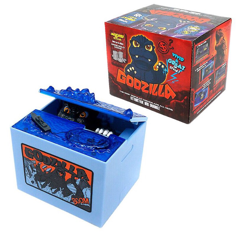 [Ready Stock Malaysia] Godzilla Kaiju Novelty Electronic Sound Toy Coin ...