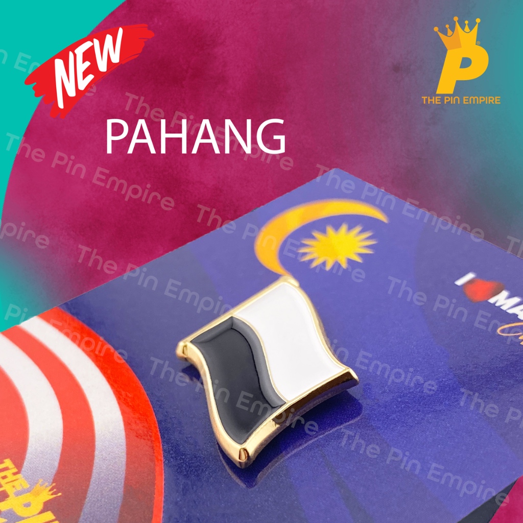 THE PIN EMPIRE Pahang Lapel Pin Collar Pin | Shopee Malaysia