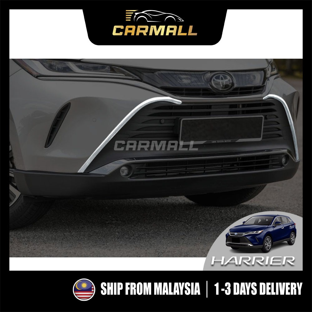 Toyota Harrier XU80 4th Gen (2020-2025) Front Grill Chrome Lining Car ...