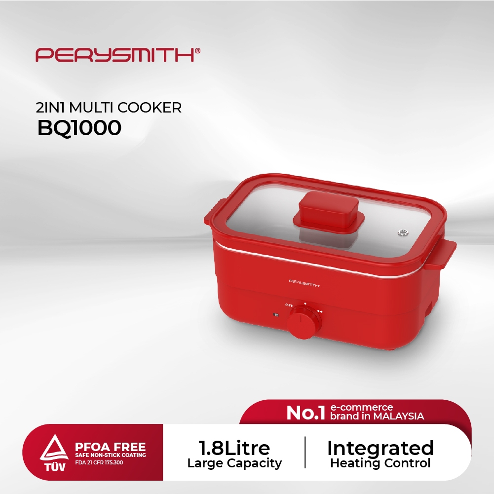 Perysmith BBQ Multi Cooker Ecohealth Series (1.8L) BQ1000 | Shopee Malaysia