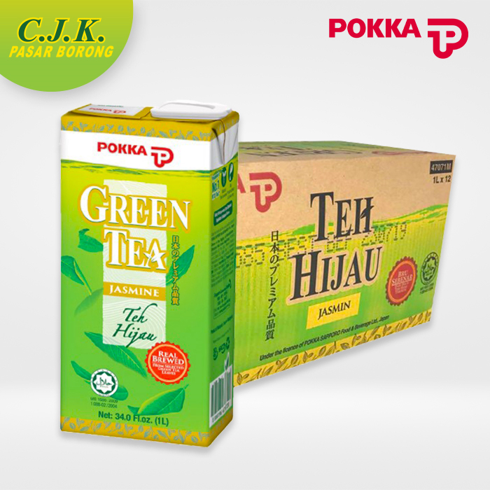 Pokka Green Tea Jasmine | 1L | [READY STOCK] | Shopee Malaysia