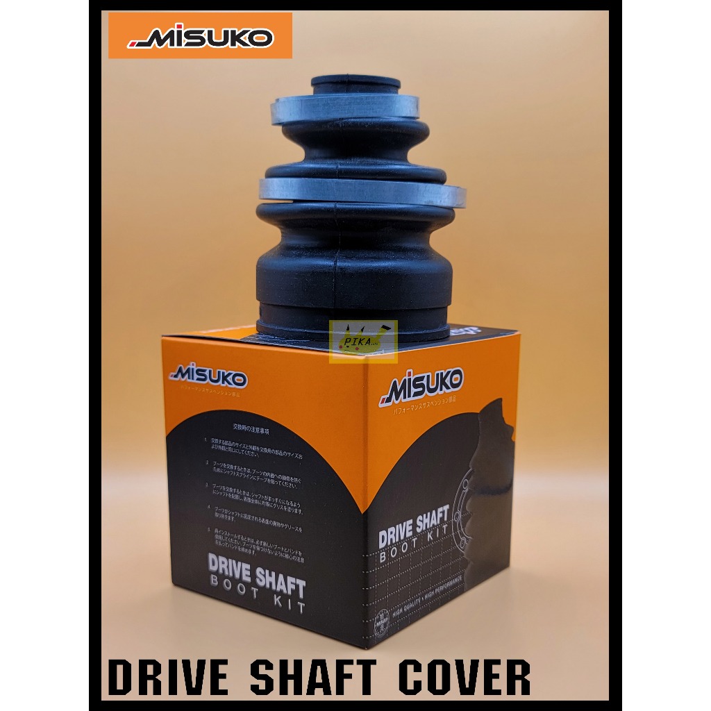TOYOTA CALDINA ST246 FRONT DRIVE SHAFT BOOT IN & OUT MISUKO BRAND ...