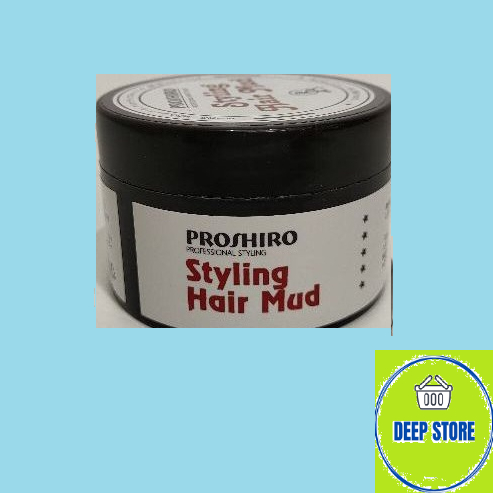PROSHIRO STYLING HAIR MUD 100ML/STYLING HAIR WAX 100ML | Shopee Malaysia
