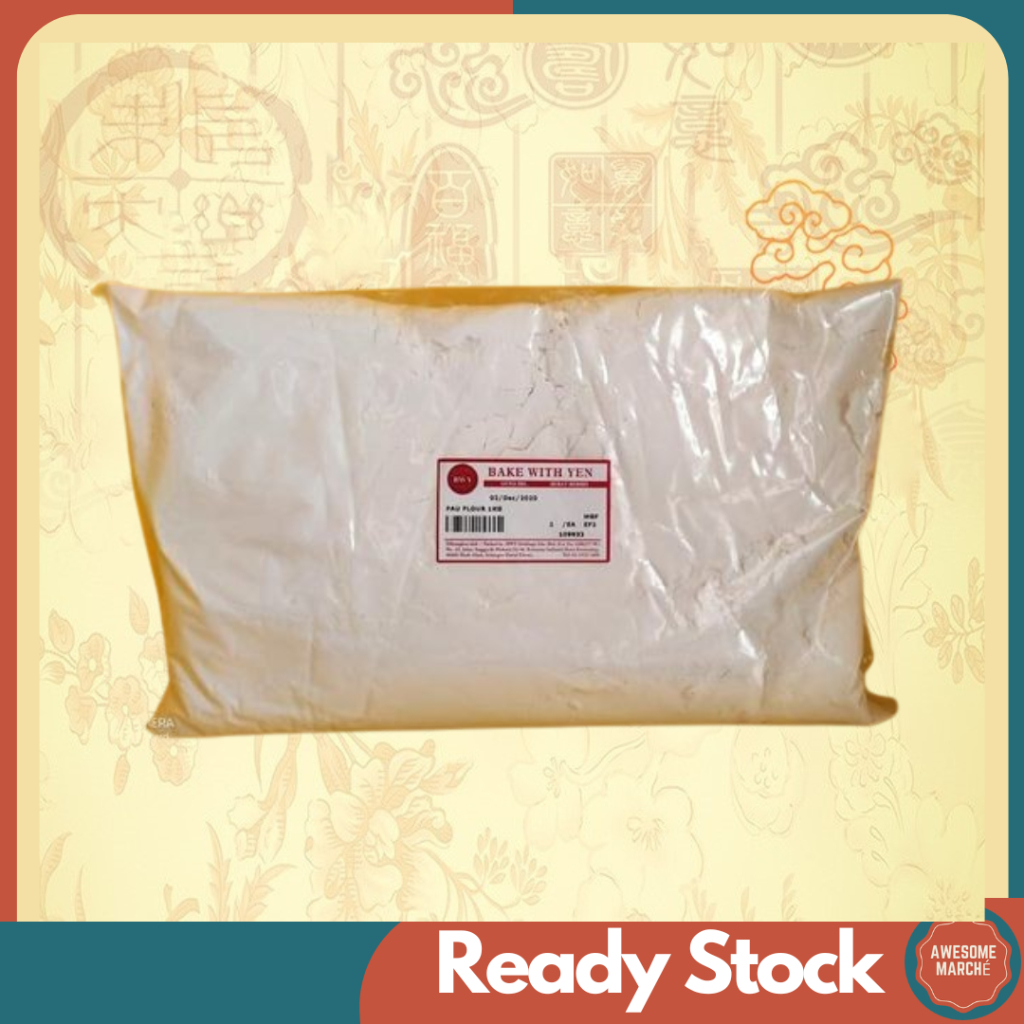 BWY 1kg Pau Flour Tepung Pau Steamed Bun Flour 包粉 by Bake With Yen EXP ...