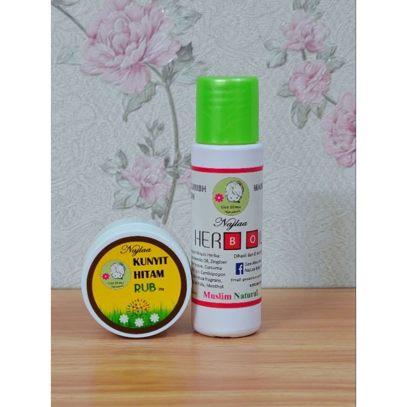 BALM & MINYAK NAJLAA- membantu Meredakan influenza, batuk, demam ...
