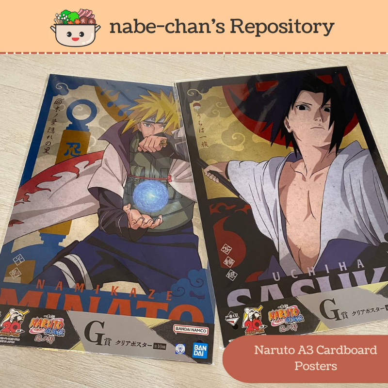 [Custom Bundle] - Naruto A3 Cardboard Posters, Kanao, Boruto | Shopee ...