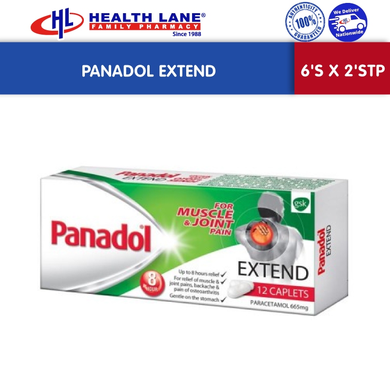 Panadol Extend (6's x 2 Stp) | Shopee Malaysia